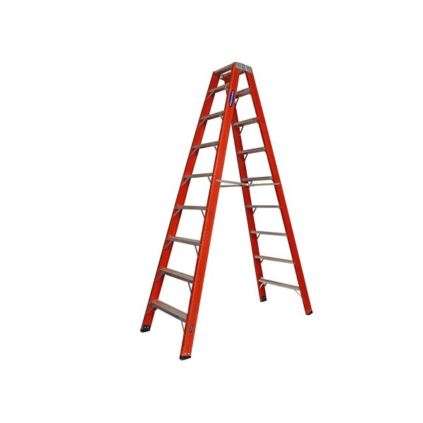 ESCADA DE FIBRA DE VIDRO TESOURA TF-8 COGUMELO mat. 5066 - Protendi